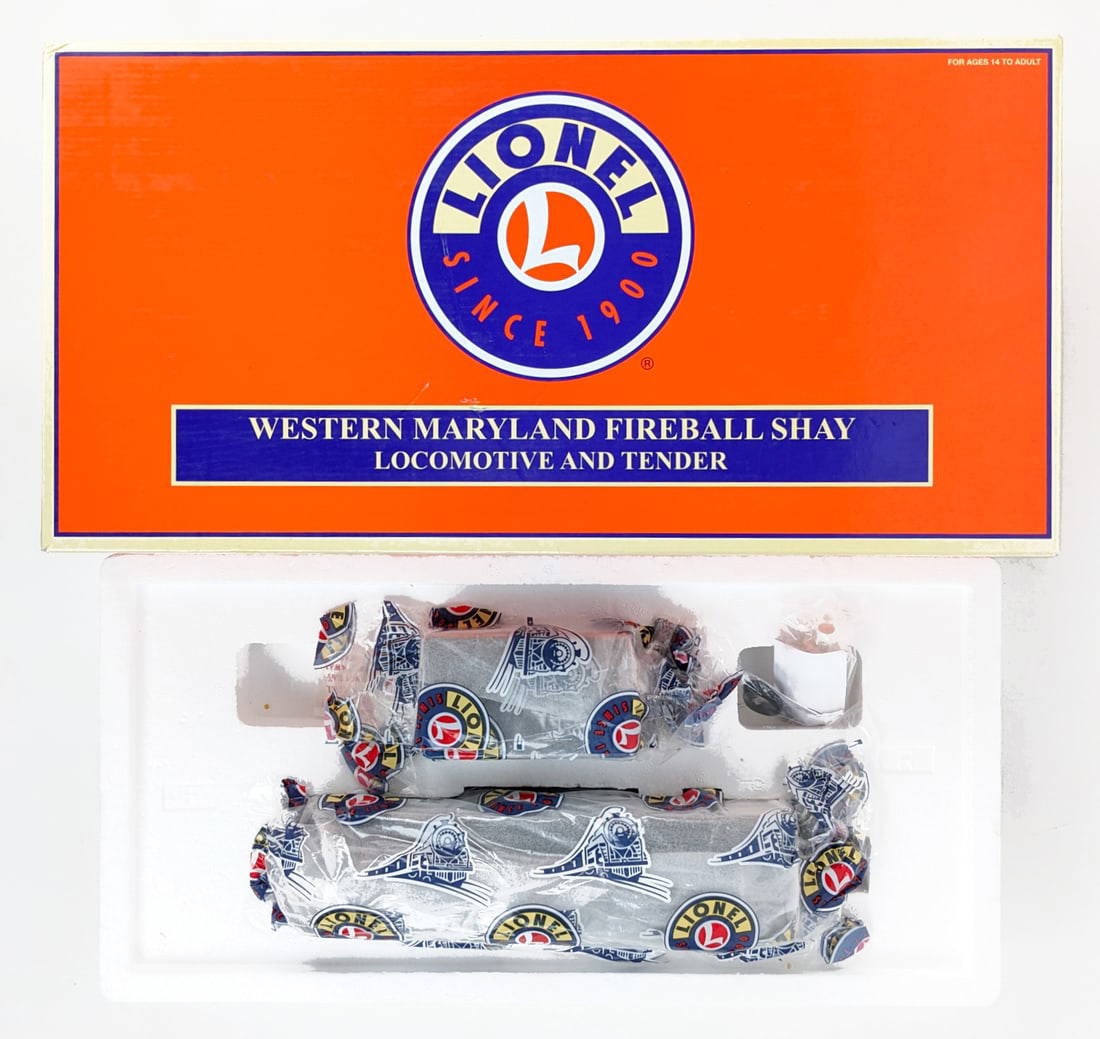 Lionel Western Maryland Fireball Shay Loco And Tender 11157 Auction