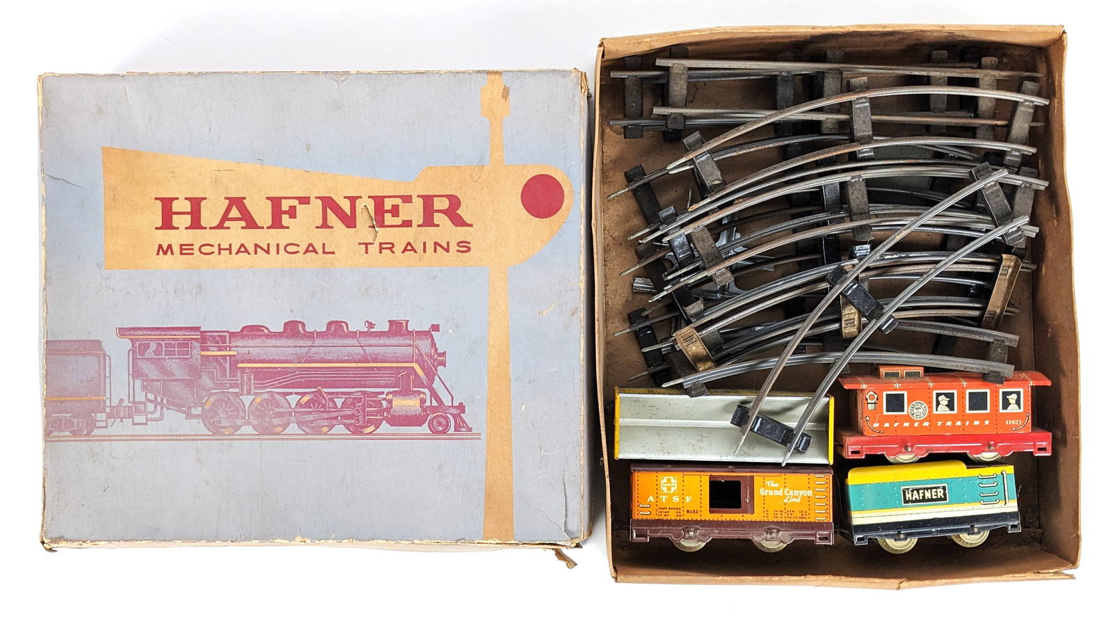 Wyandotte / Hafner Mechanical Trains Set Auction