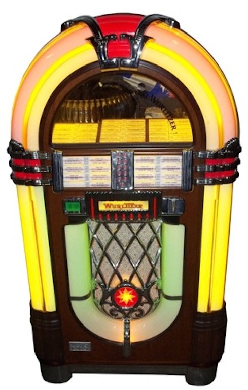 Wurlitzer "One More Time" Jukebox 45 RPM Player, Loaded - Apr 06, 2013 ...