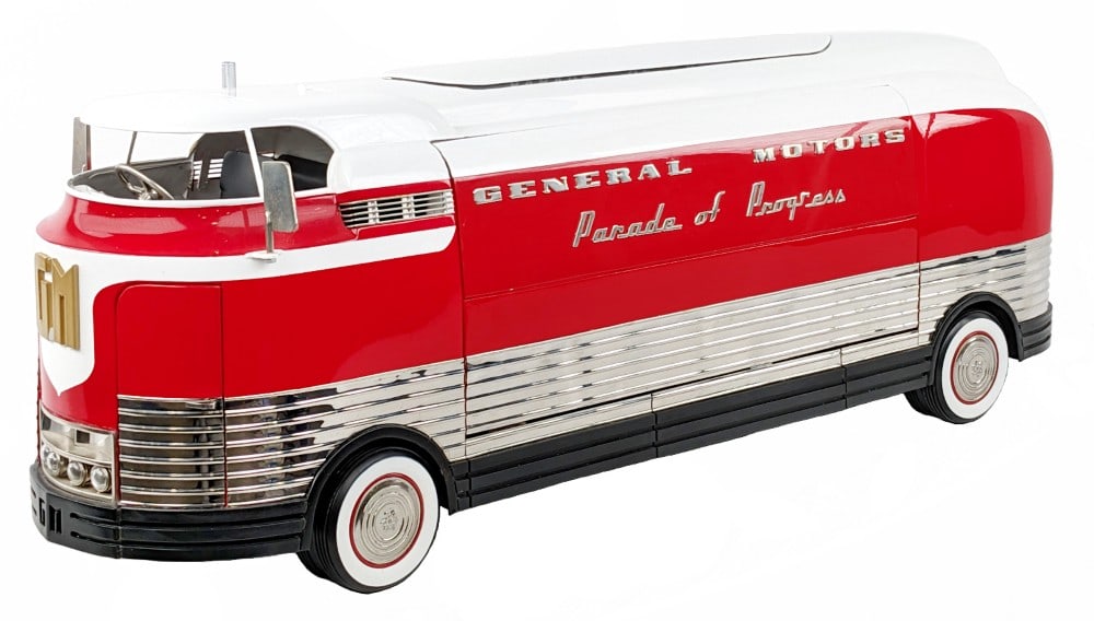 Retro 123 Gm Futurliner Parade Of Progress Bus Auction