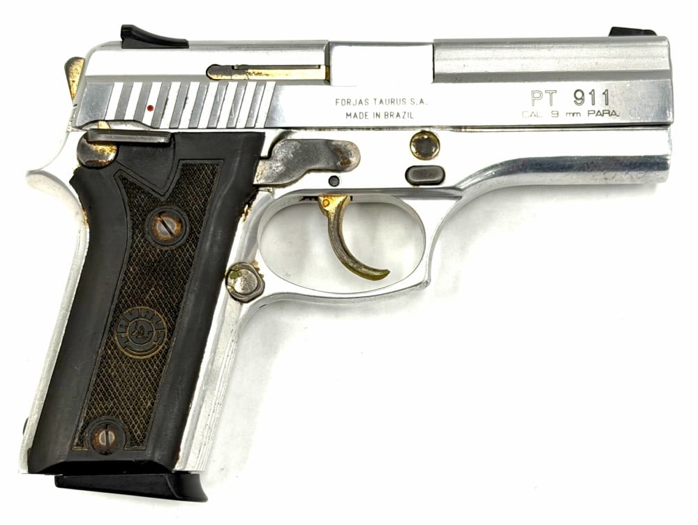 Taurus Pt 911 .9mm Semi Automatic Pistol. Auction