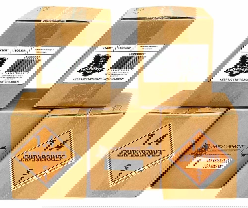 2500 Factory Rounds 9mm Frangible Non-toxic Ammo Auction