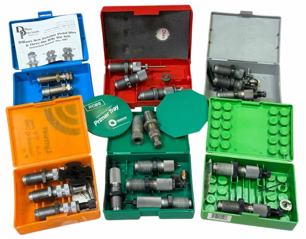 Nice Lot Of Quality Reloading Die Sets. Dillon, Rcbs, Redding And More ...