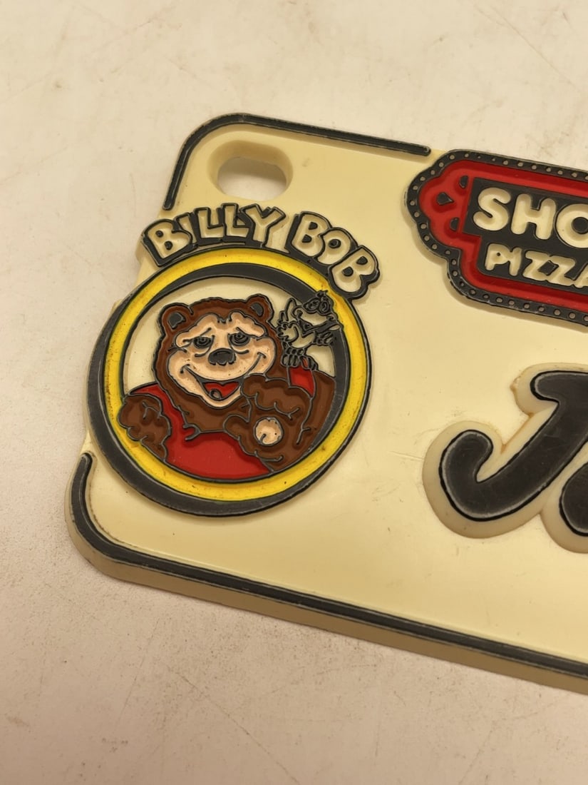 Showbiz Pizza Place Billy Bob Jack Name Tag Auction