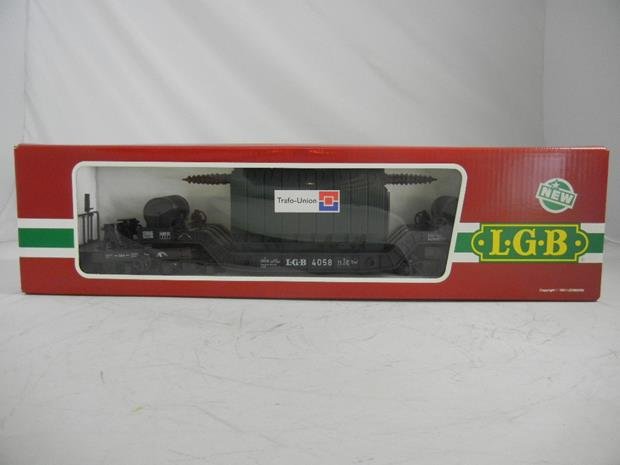 Lgb G Scale Trafo Union Transformer Car #4058 Mib With