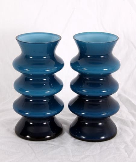Bo Borgstrom Swedish Seda Art Glass Vases