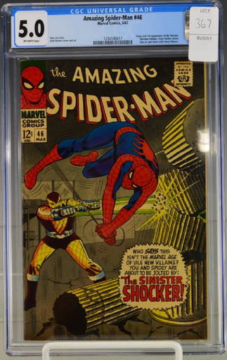 The Amazing Spider Man #46 1967 Cgc 5.0