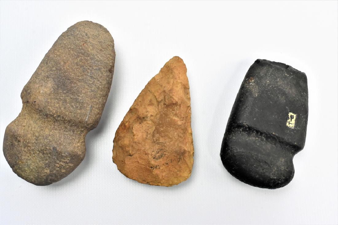 Native American Stone Axe Grouping