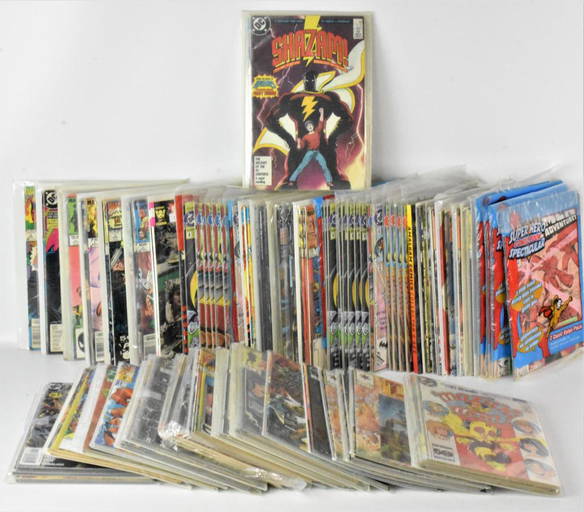 Long Box Comic Book Grouping