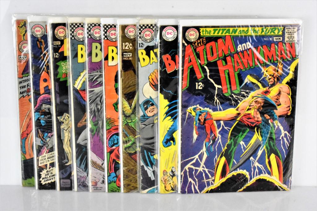 Dc Asorted 12 Cent Comic Books
