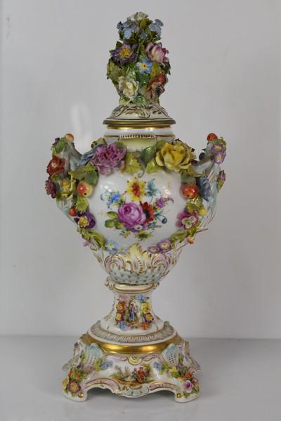 German Porcelain Urn