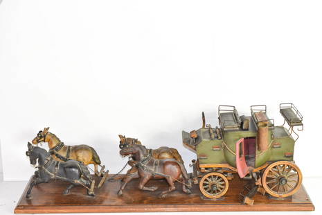 Willard Watson. Horse Drawn Stagecoach.