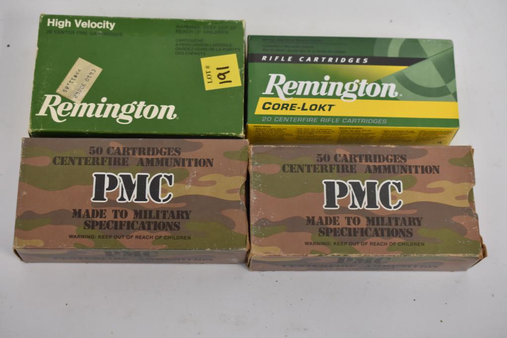 Remington And Pmc Ammunition Grouping Auction
