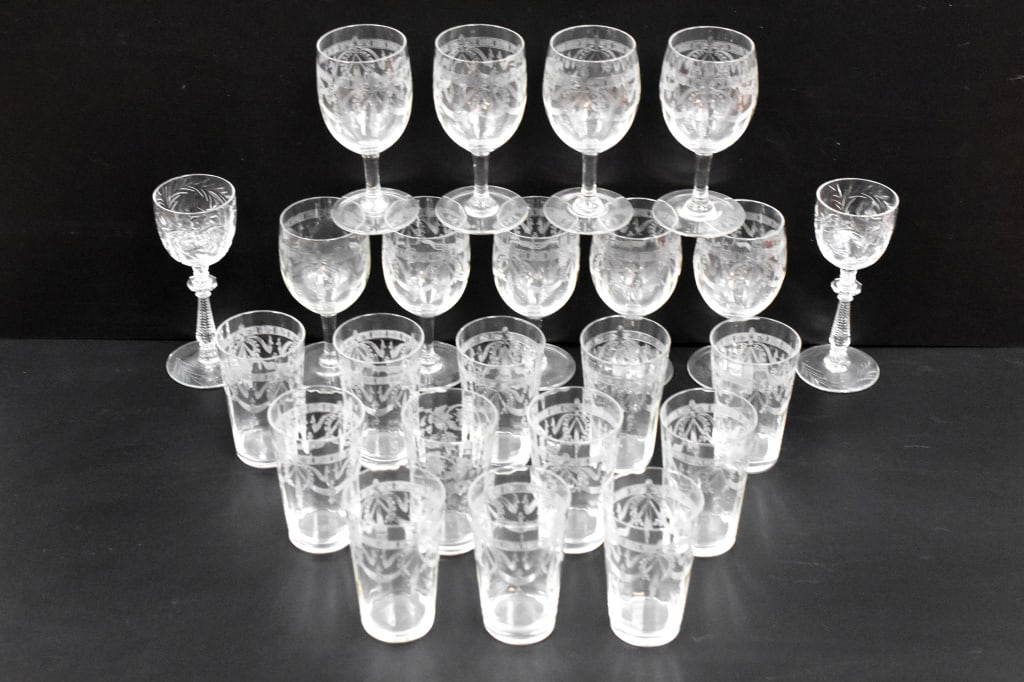 Dorflinger Family Cut Glass Collection Auction