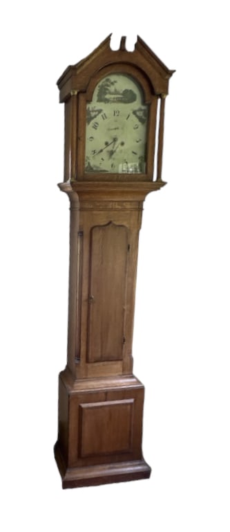 Antique Tall Case Clock Circa 1850's Auction