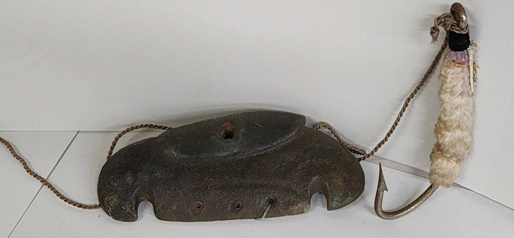 Pacific Northwest Blubber Scraper & Fish Hook Auction