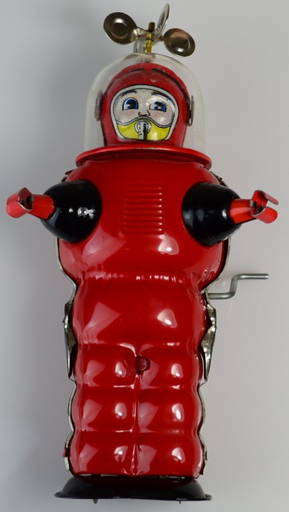 Vintage Ko Japanese Spaceman Windup Moon Explorer