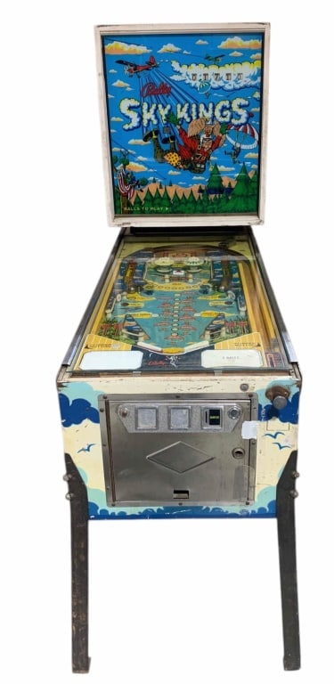 Bally Sky Kings Pinball Machine Auction