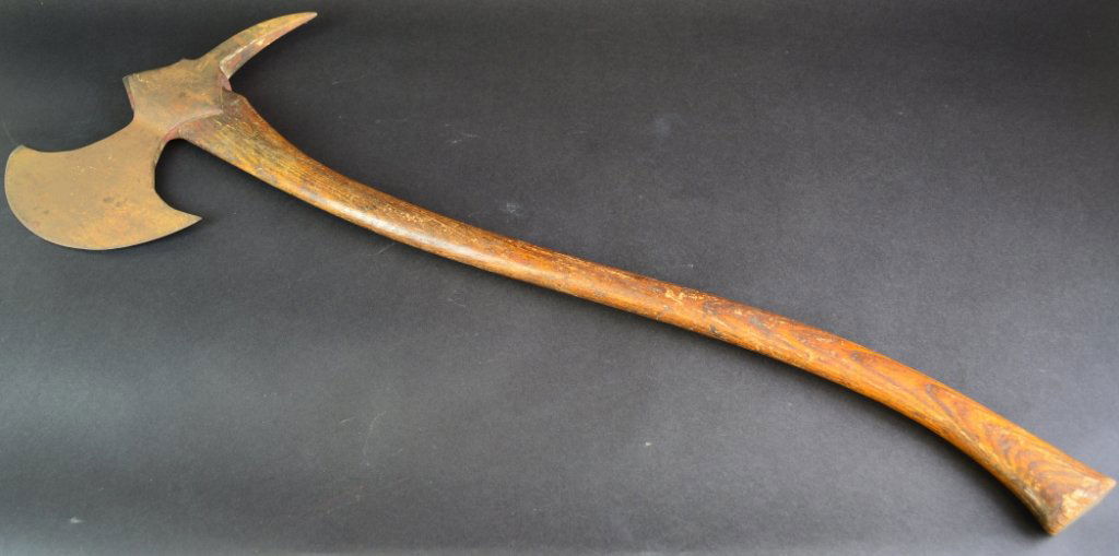 Antique Fireman's Parade Axe