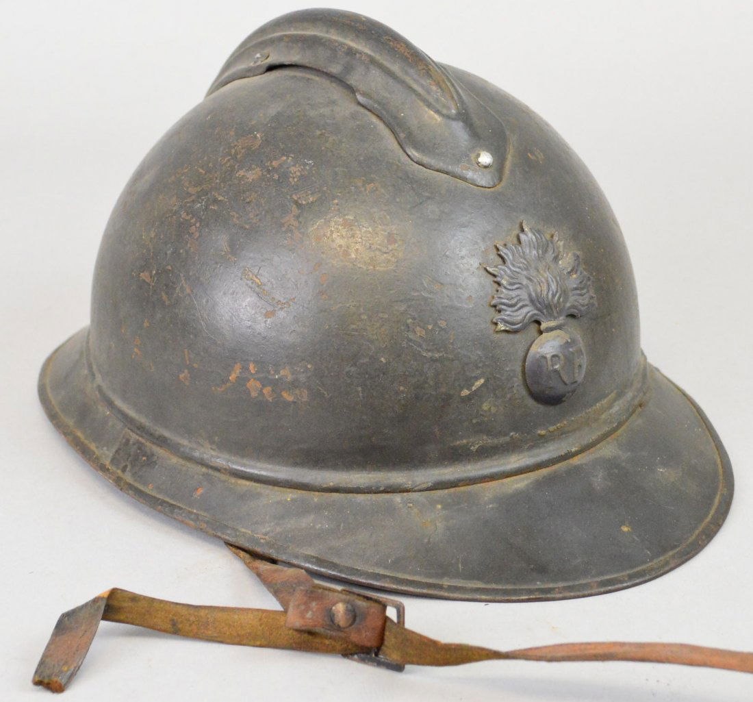 French WWII helmet Adrian type RF - Jul 27, 2013 | The Saucon Valley ...