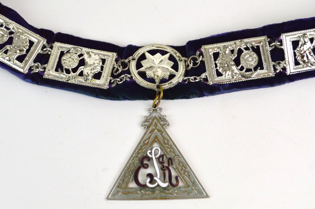 Vintage Set of B.P.O. Elks Jewels and Scepter