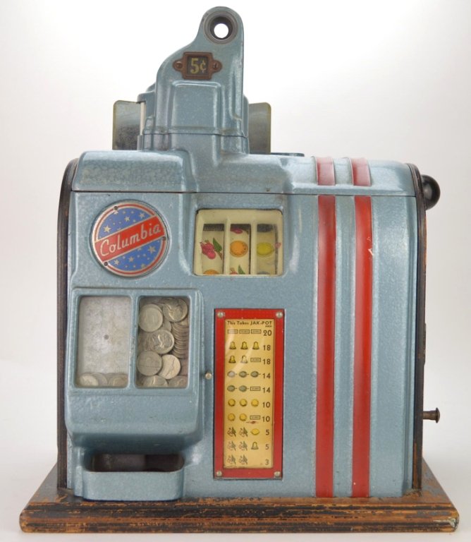 Vintage Columbia Nickel Slot Machine - Jan 26, 2014 | The Saucon Valley ...