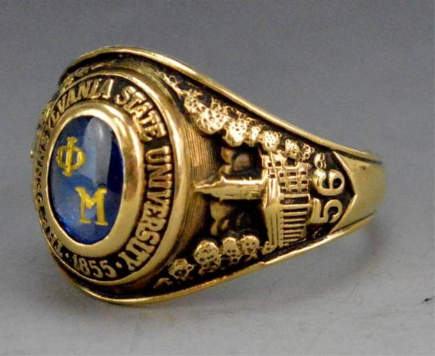10k 1956 Penn State Class Ring
