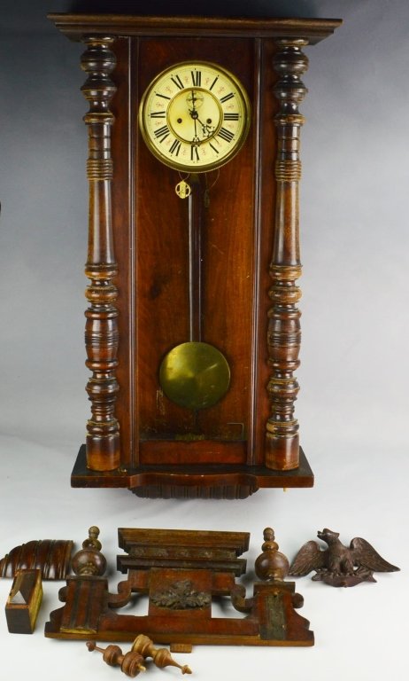 Weight Driven German Box Wall Clock Price Guide