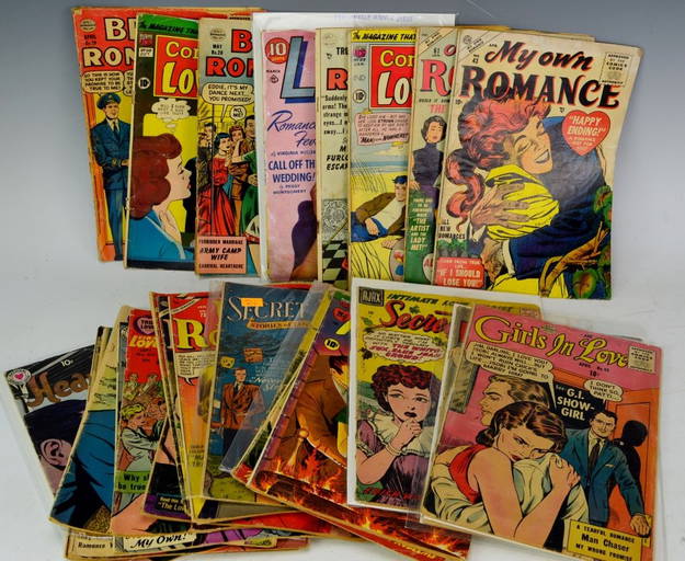 1940s to 1950s Romance Comic Grouping - Sep 23, 2016 | The Saucon ...