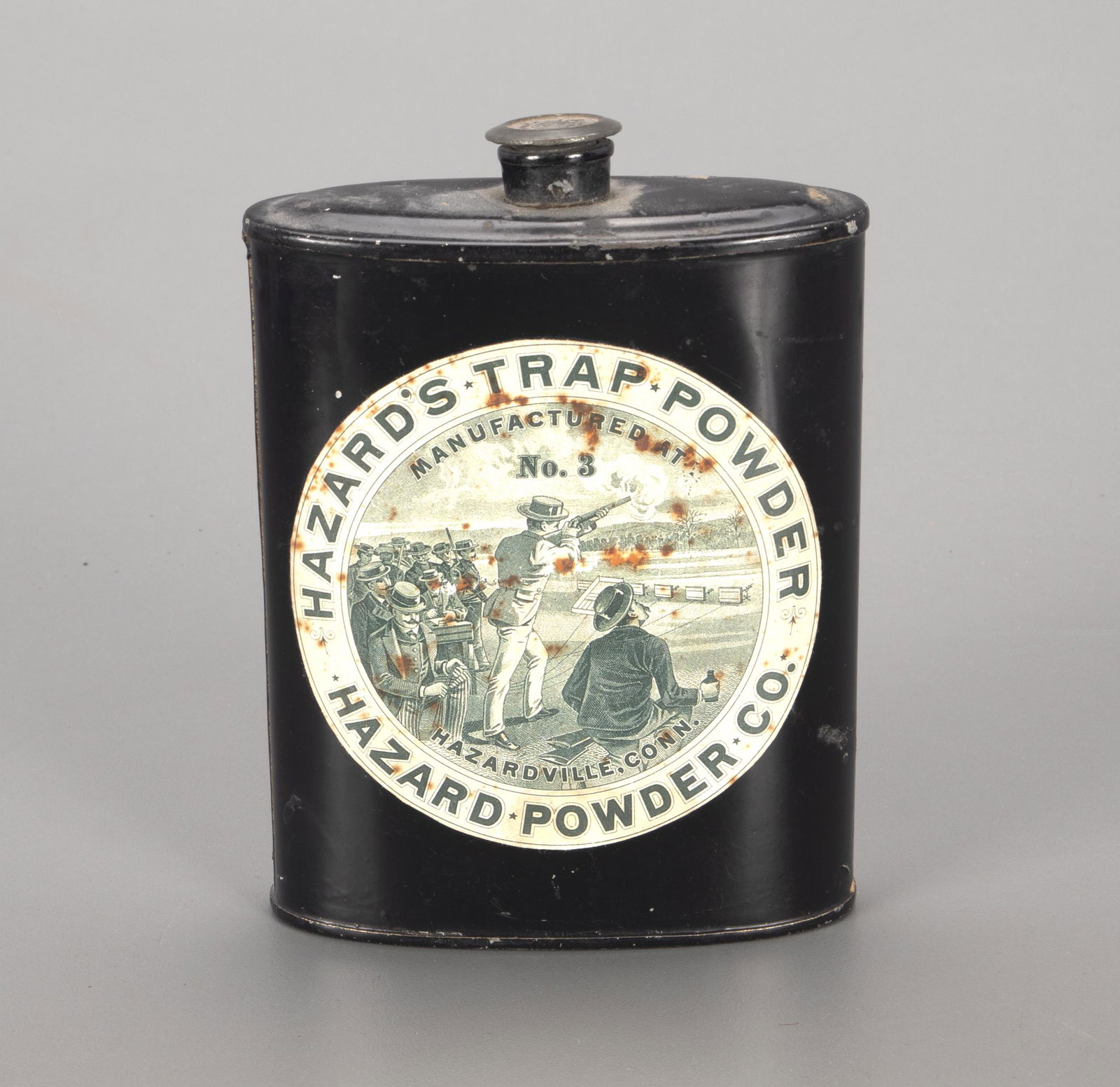 One Hazard Smokeless Powder Can