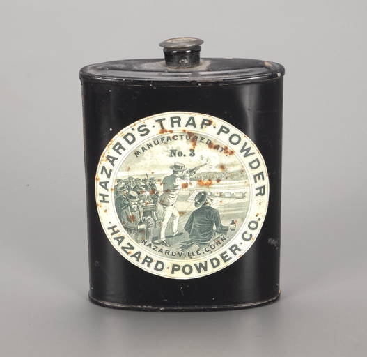 One Hazard Smokeless Powder Can