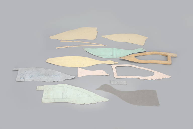 Flying Brant Decoy Patterns By George William Mclellan (1897 1987)