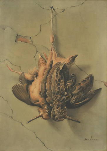 William H. Machen (1832 1911), Hanging Woodcock