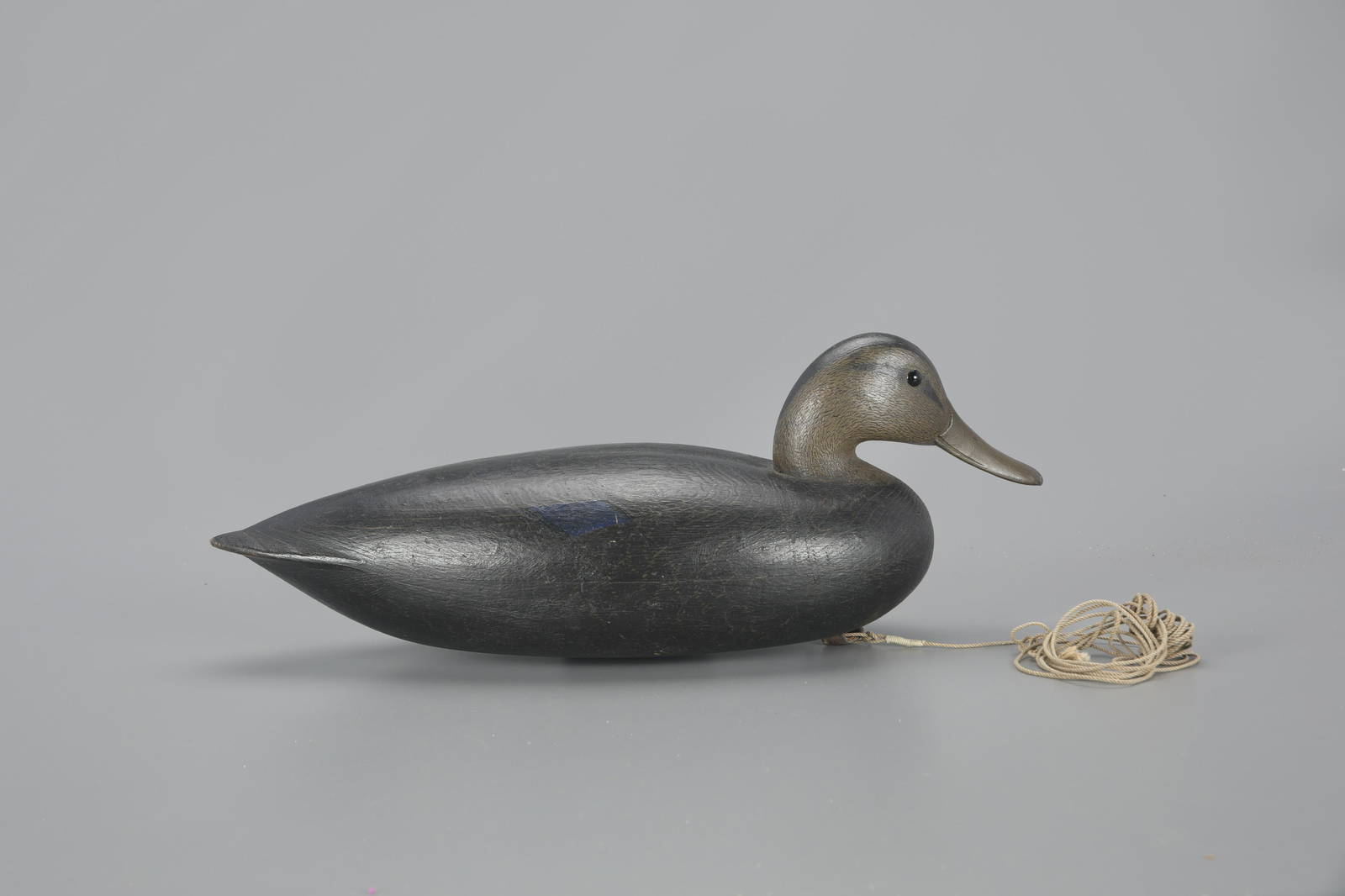 Shang Wheeler-style Black Duck Decoy By Mark S. Mcnair (b. 1950) Auction