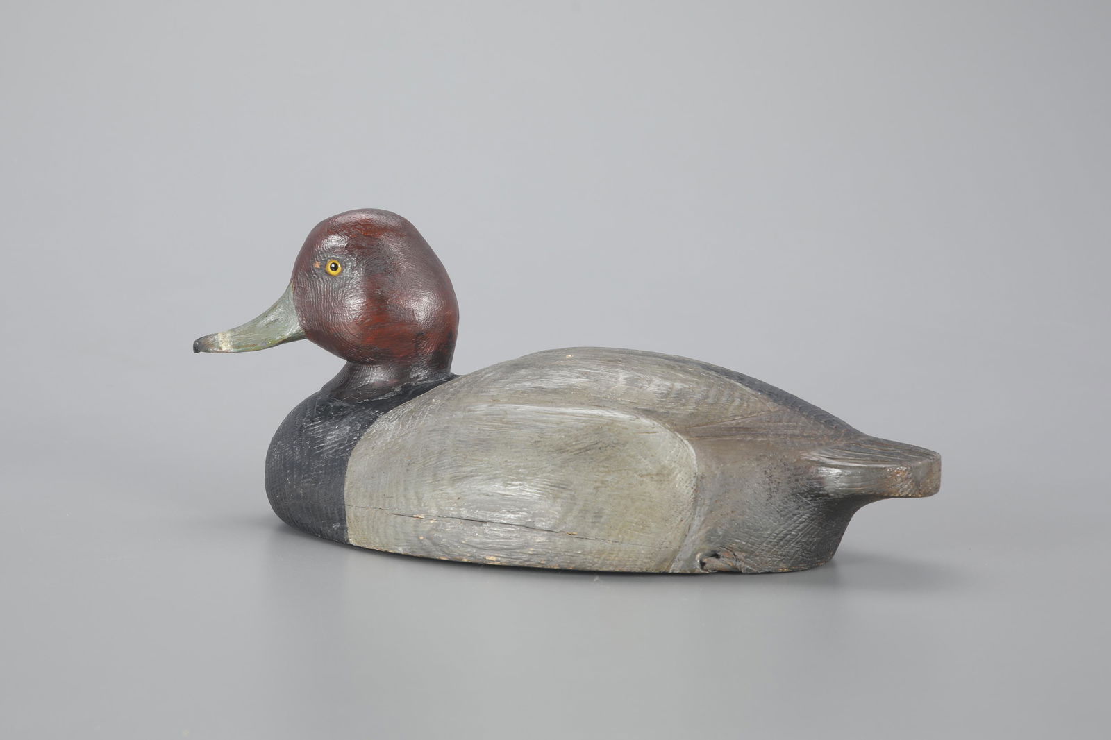 Redhead Drake Decoy By Thomas Schroeder (1886-1976) Auction