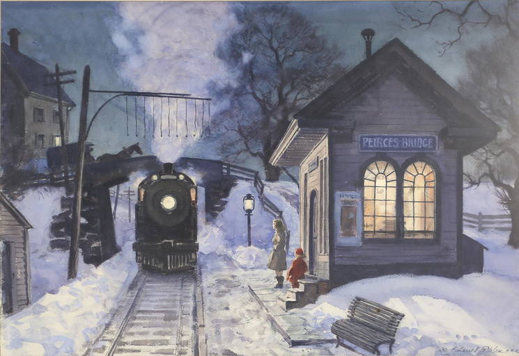 Aiden Lassell Ripley (1896 1969), Pierce's Bridge, Lexington