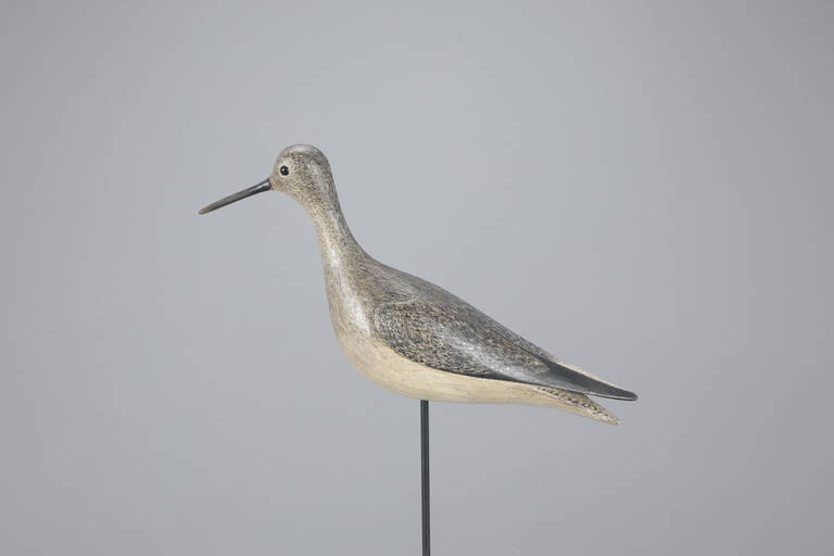 Yellowlegs Decoy By Mark S. Mcnair (b. 1950)