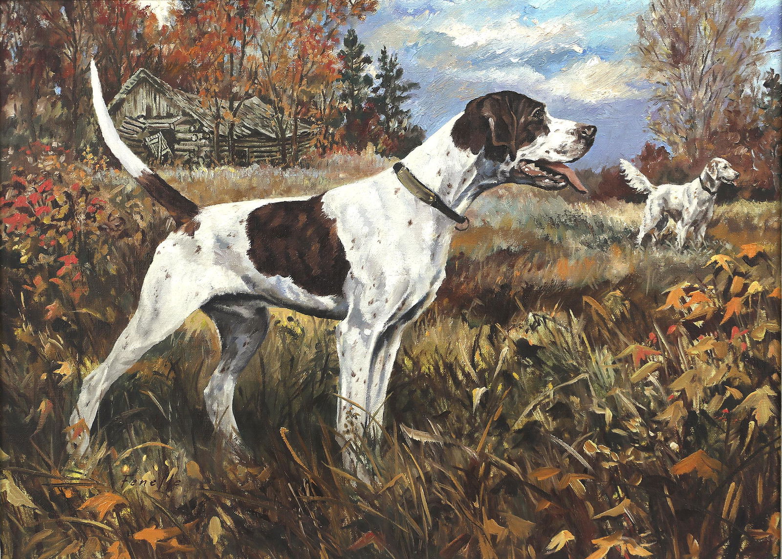 Stanford Fenelle (1909-1995), On Point Auction