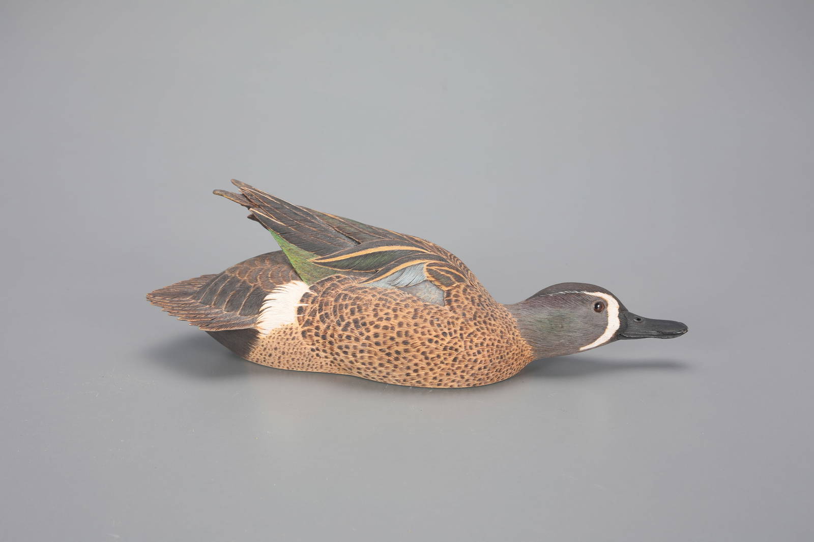 Best-in-show Swimming Blue-winged Teal By Leo H. Mcintosh (1953-2007) Auction