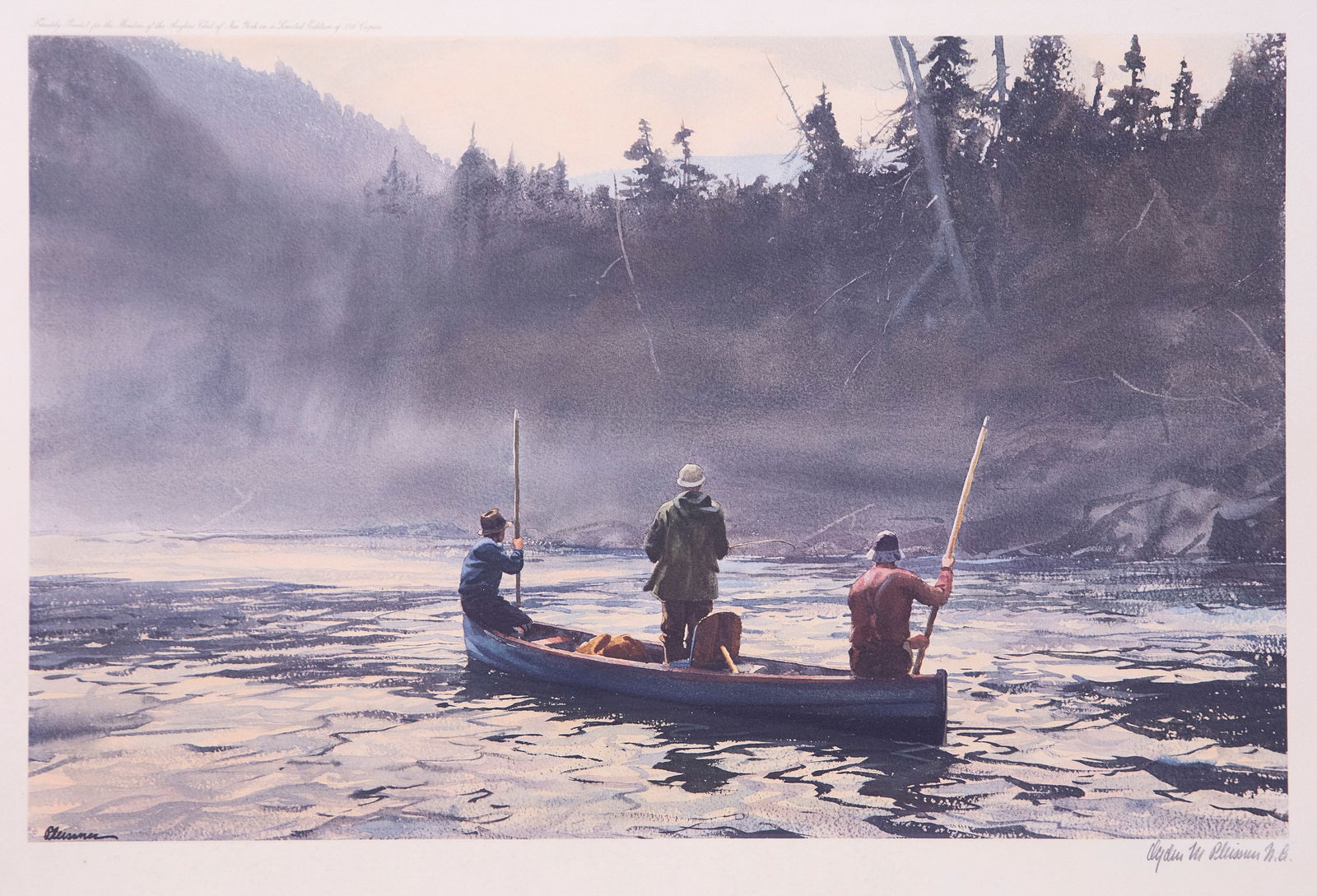 Ogden M. Pleissner (1905-1983), The Blue Boat On The Ste. Anne Auction