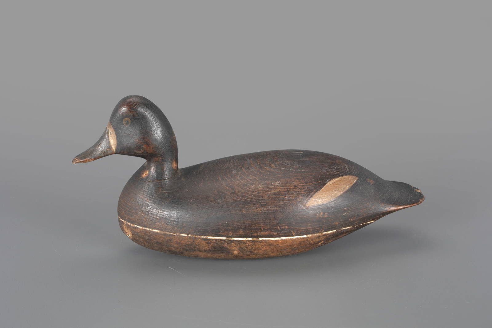 Bluebill Hen Decoy By Harry M. Shourds (1890-1943) Ocean City, Nj Auction