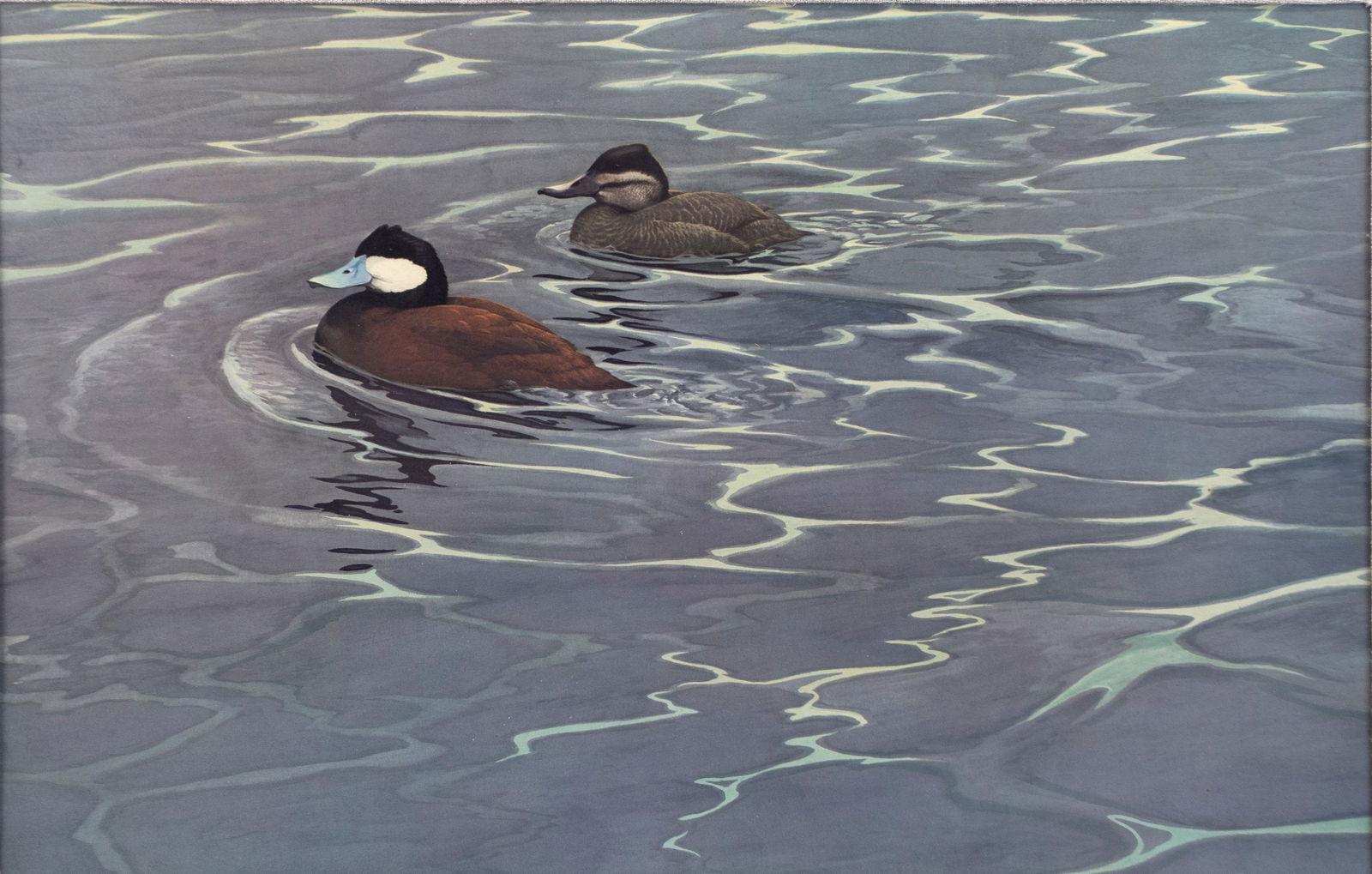 Robert Verity Clem (1933-2010), Ruddy Duck Pair Auction