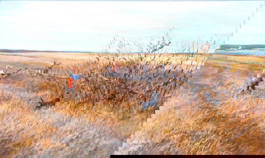 Chet Reneson (b. 1934), Coot Shooting In Connecticut