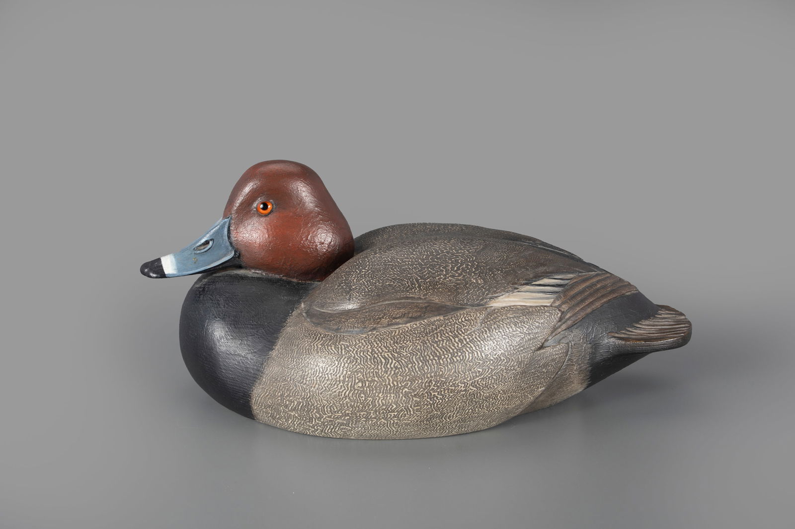 Redhead Drake Decoy By Jim Foote (1925-2004) Auction