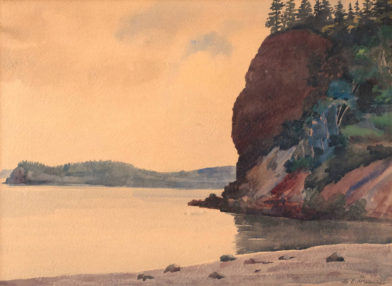 Henry Mcdaniel (1906-2008), Coastal Waters Auction