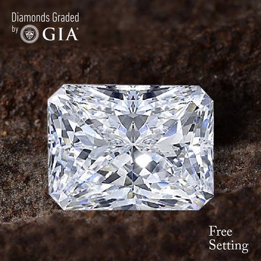 3.03 Ct, Color G/vs1, Radiant Cut Diamond