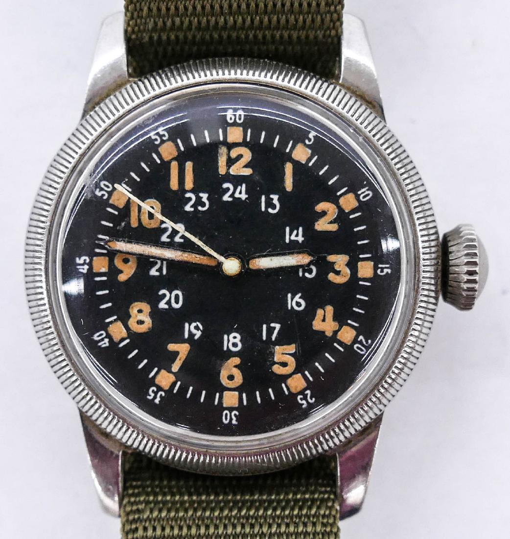 Vintage Waltham US Military Type A-17 Wrist Watch.