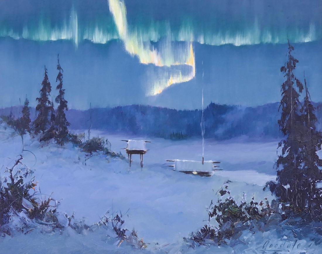 Harvey Goodale (1900-1980 Alaska) ''The Northern