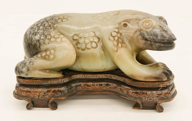 Chinese Carved Jade Large Frog on Stand 5.5''x9''. A - Dec 14, 2018 ...
