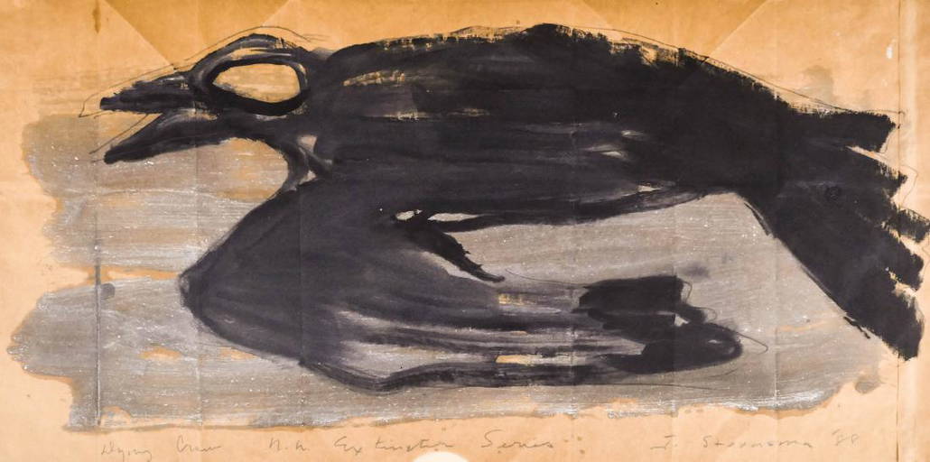 Jay Steensma (1941 1994 Washington) ''dying Crow''